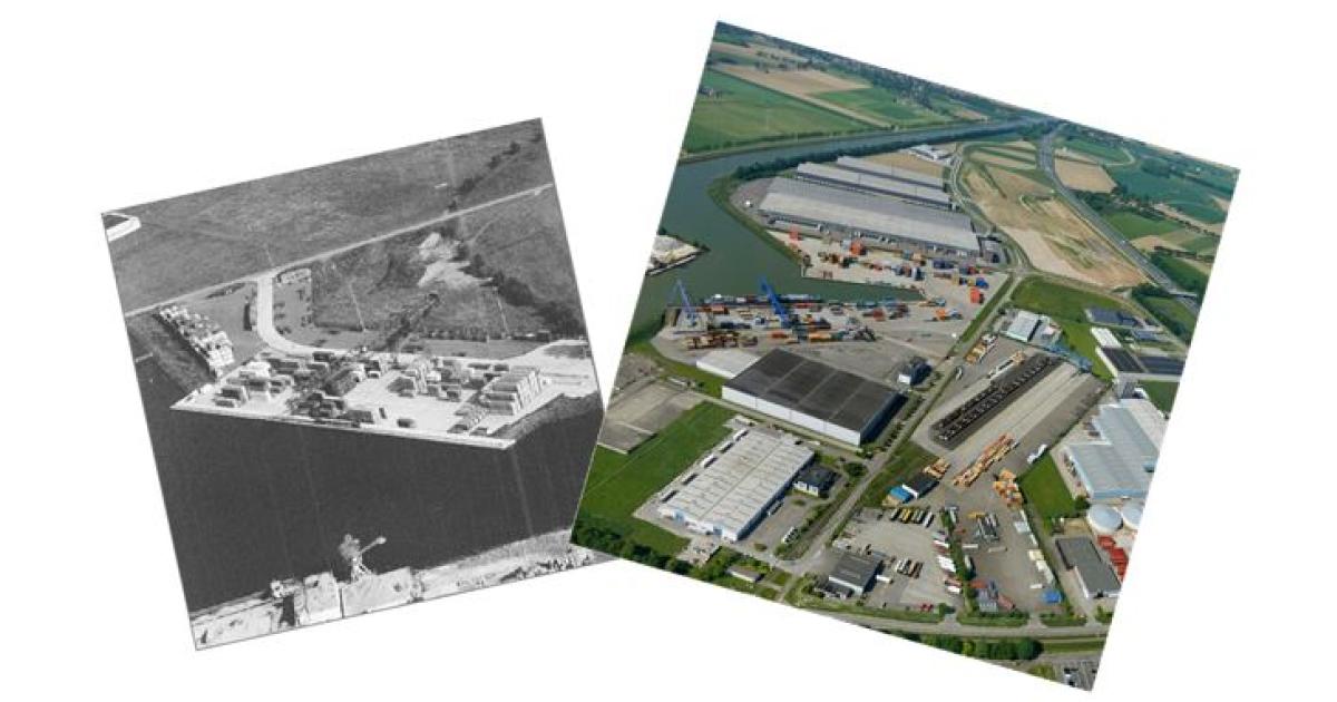 BTB - Barge Terminal Born - 25 jaar Intermodal Services | Waalhaven Holding